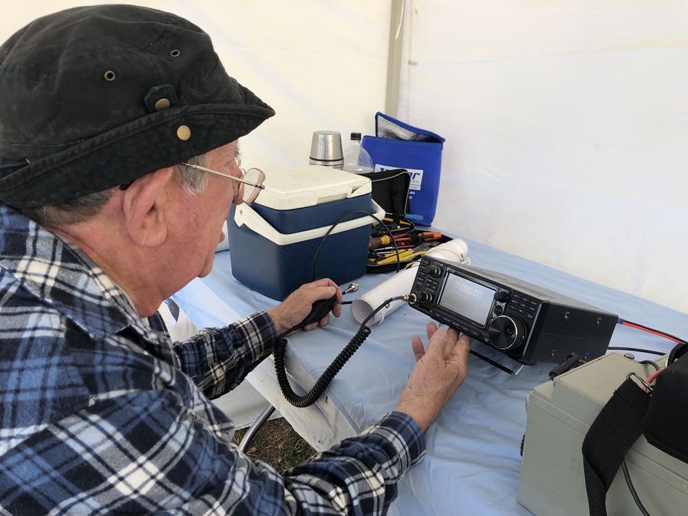 Leneva Steam Rally station – Albury Wodonga Amateur Radio Club